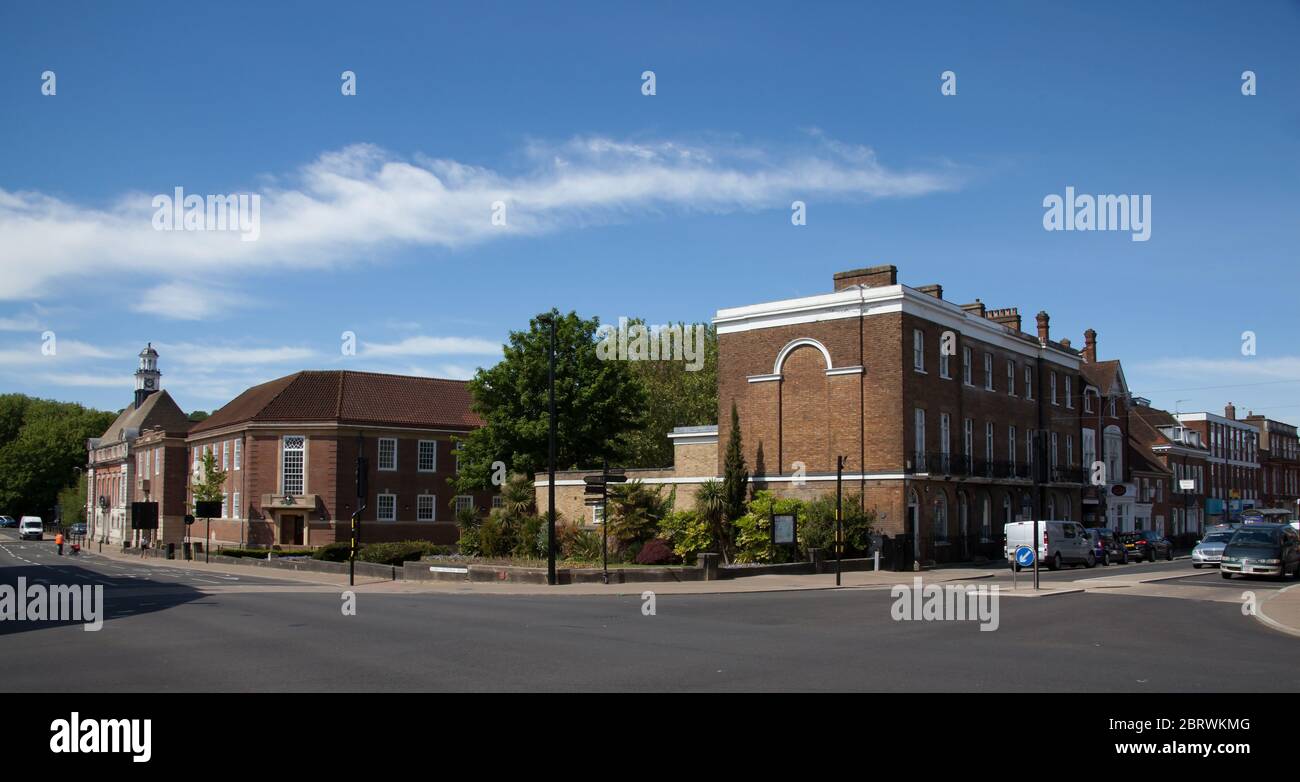 The town centre in High Wycombe in Buckinghamshire, UK Stock Photo - Alamy