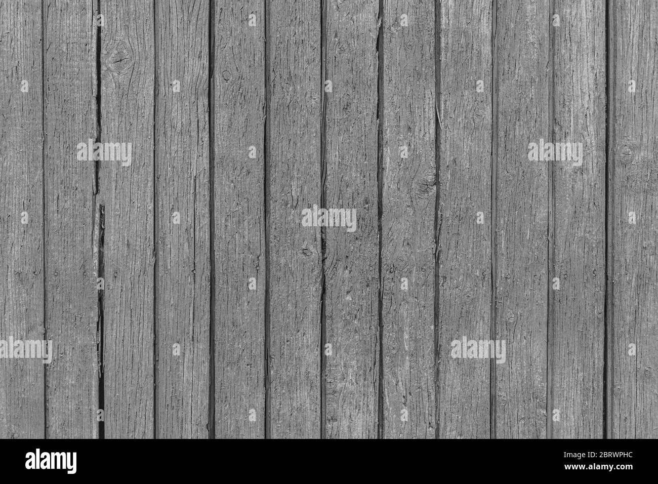 Rustic wood texture or background in monochrome. Black and white. Close ...