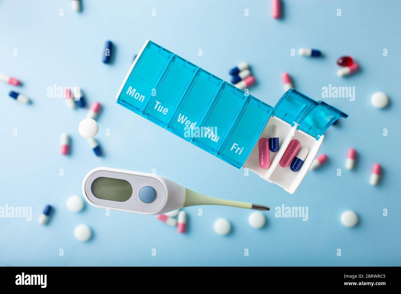 flying pill tablet capsule levitation medicine. medical treatment for ...
