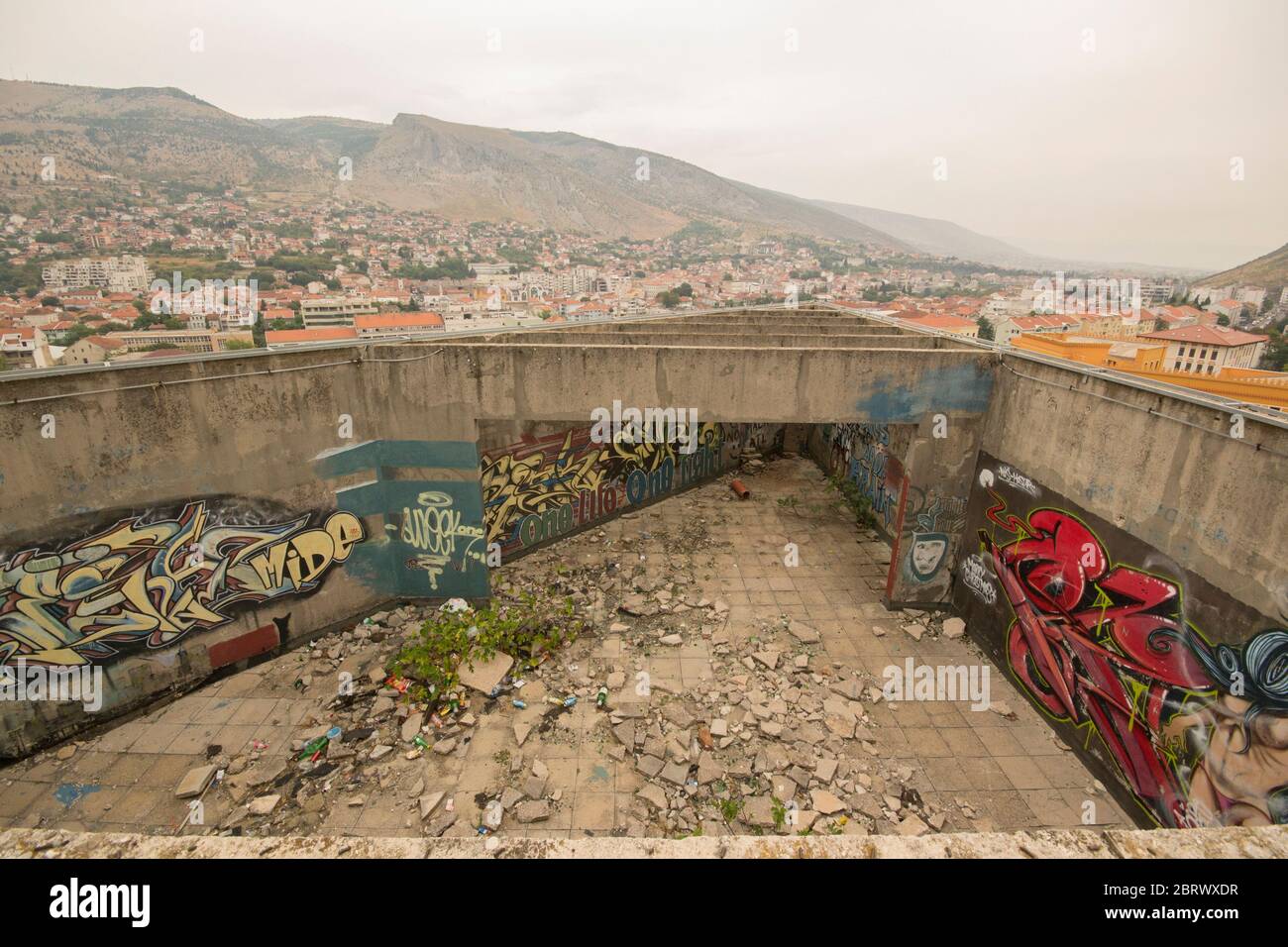 Mostar is situated on the Neretva River and is the fifth-largest city ...
