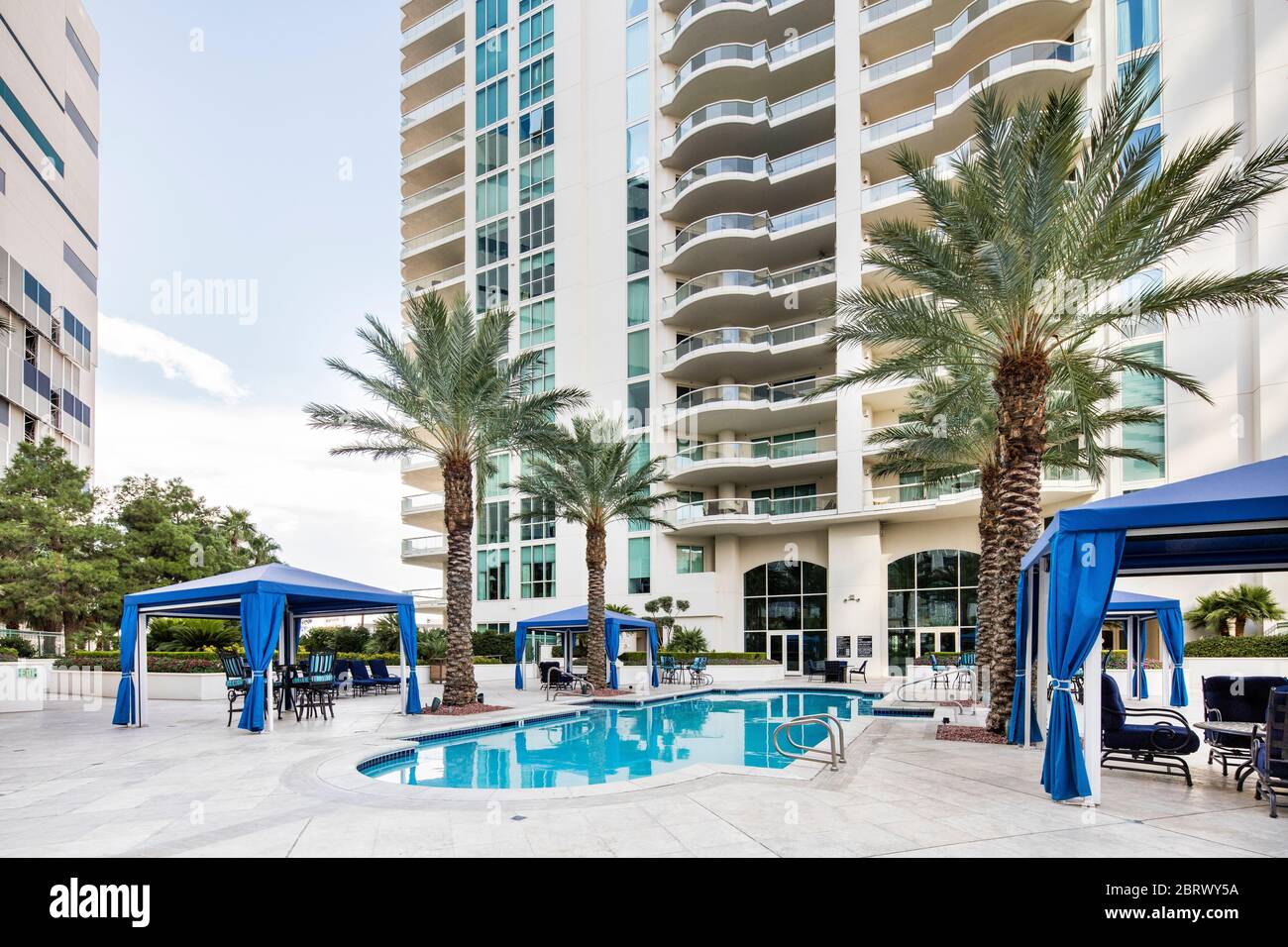 Interior of the Turnberry Towers. Turnberry Towers is a 45-story twin ...