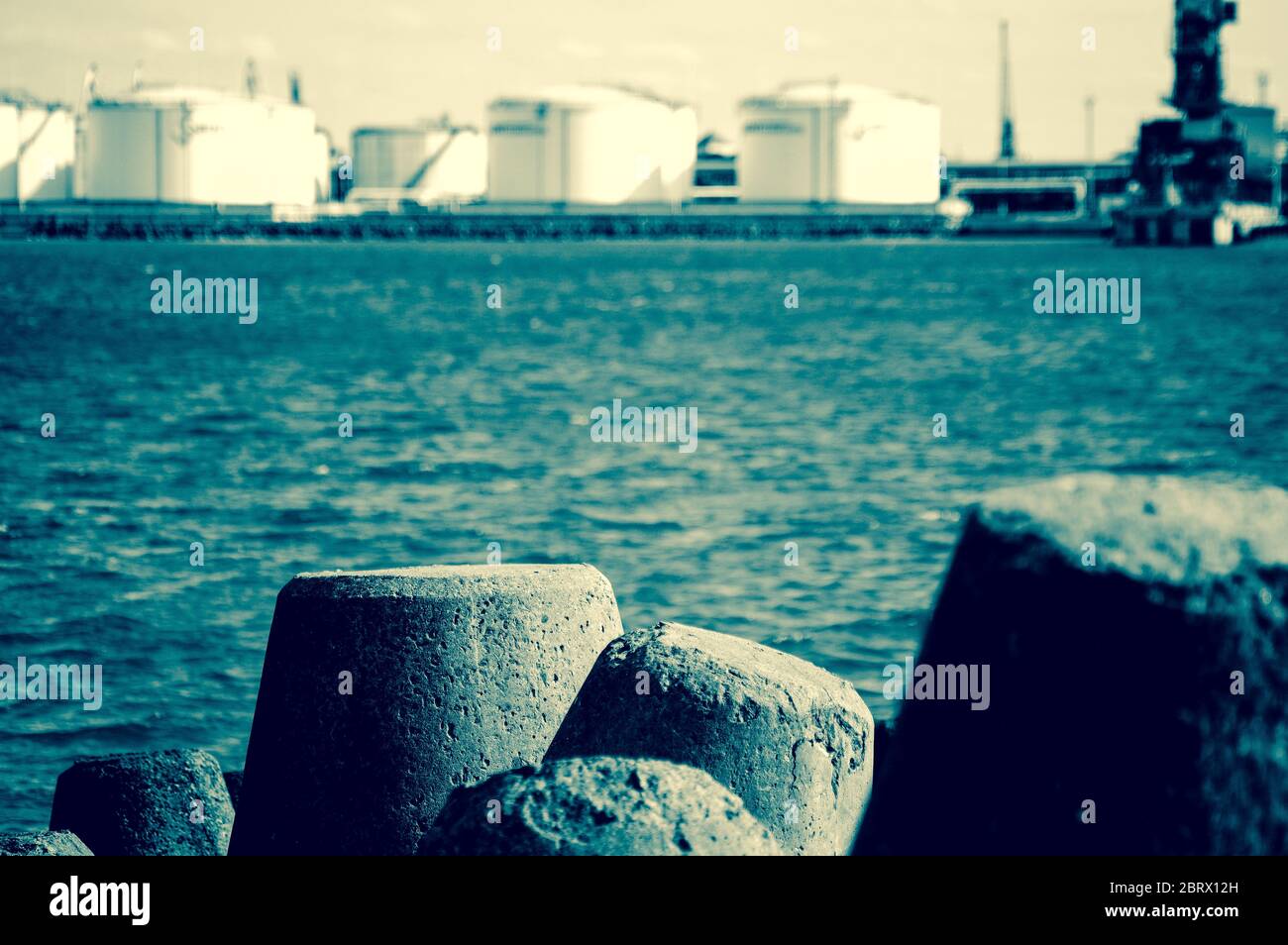 Crude Oil Terminal. Oil terminal is industrial facility for storage of ...