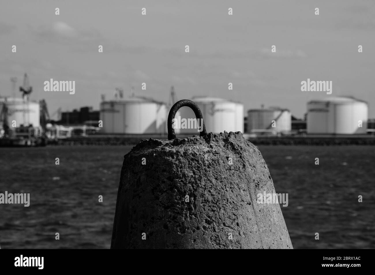 Crude Oil Terminal. Oil terminal is industrial facility for storage of ...