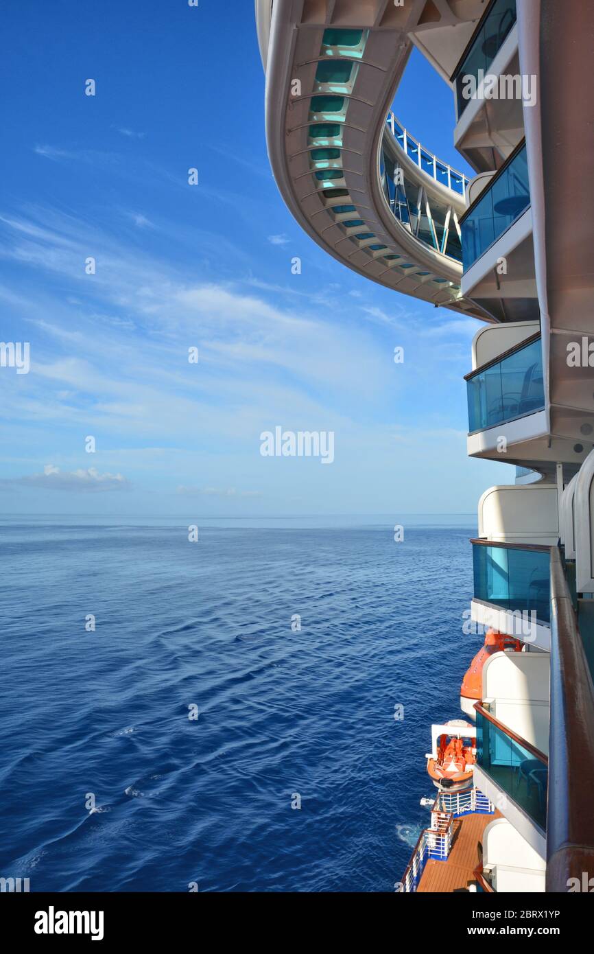 Sky princess cruise ship bridge hi-res stock photography and images - Alamy