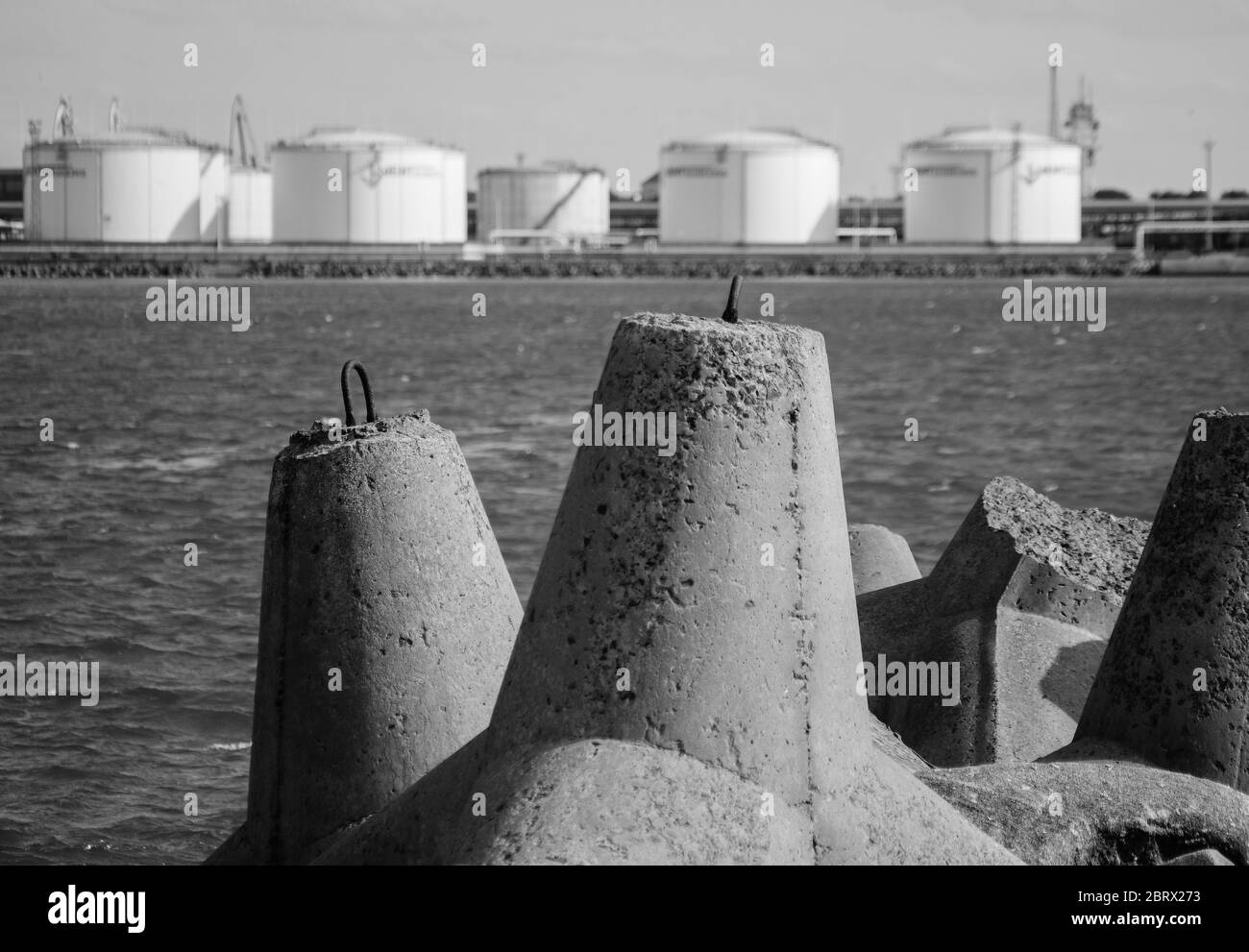 Crude Oil Terminal. Oil terminal is industrial facility for storage of ...