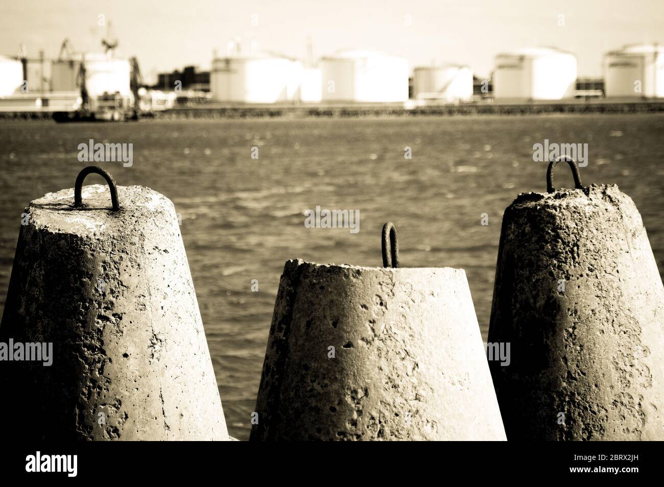 Crude Oil Terminal. Oil terminal is industrial facility for storage of ...