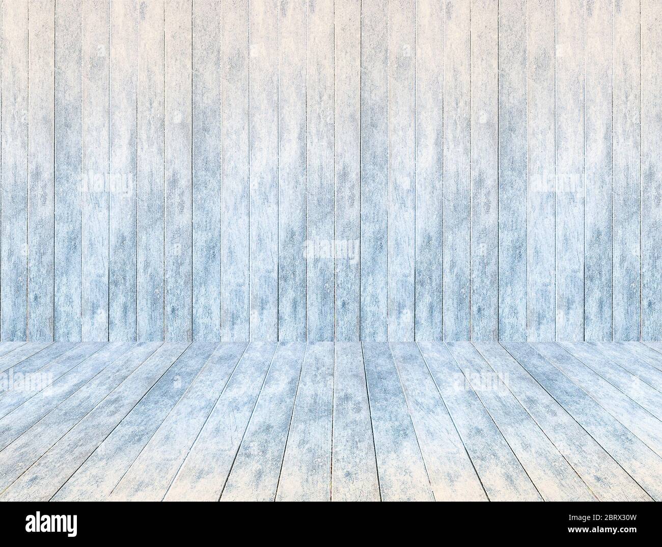 empty wooden ice panel background and wooden ice floor or table with ...