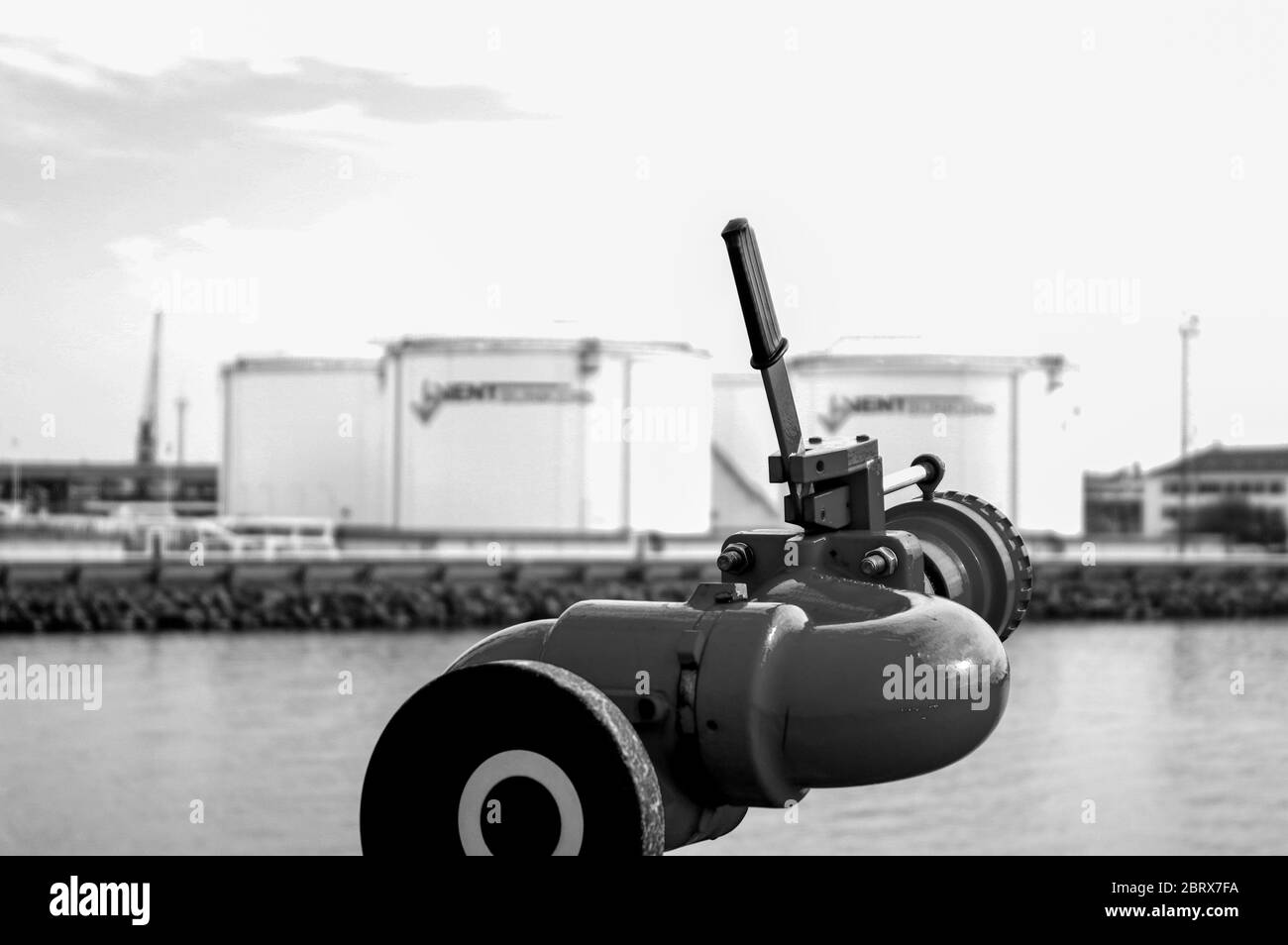 Crude Oil Terminal. Oil terminal is industrial facility for storage of ...