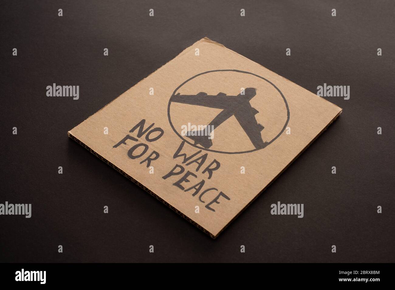 Cardboard placard hi-res stock photography and images - Alamy