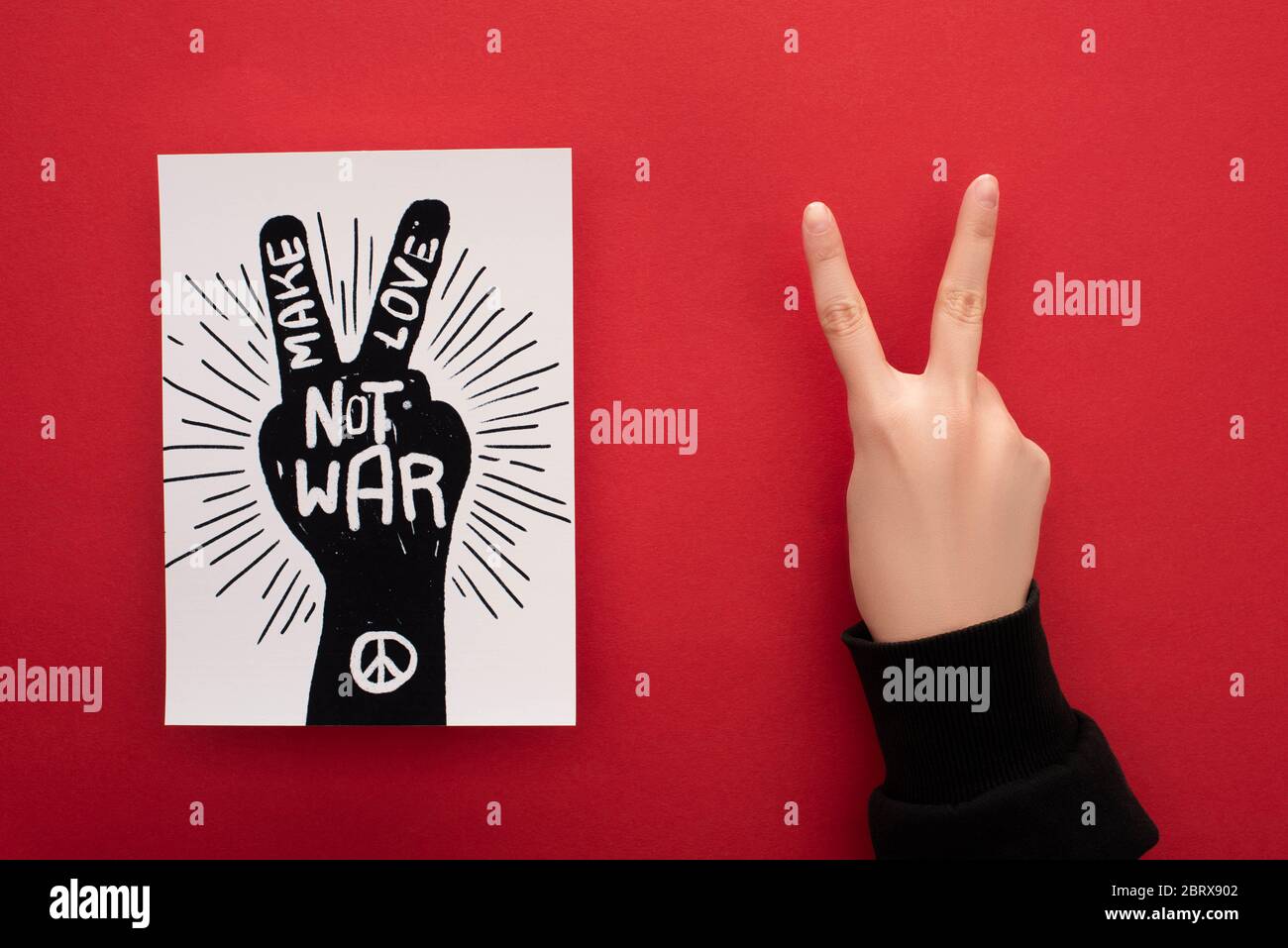 Peace Not War Signs