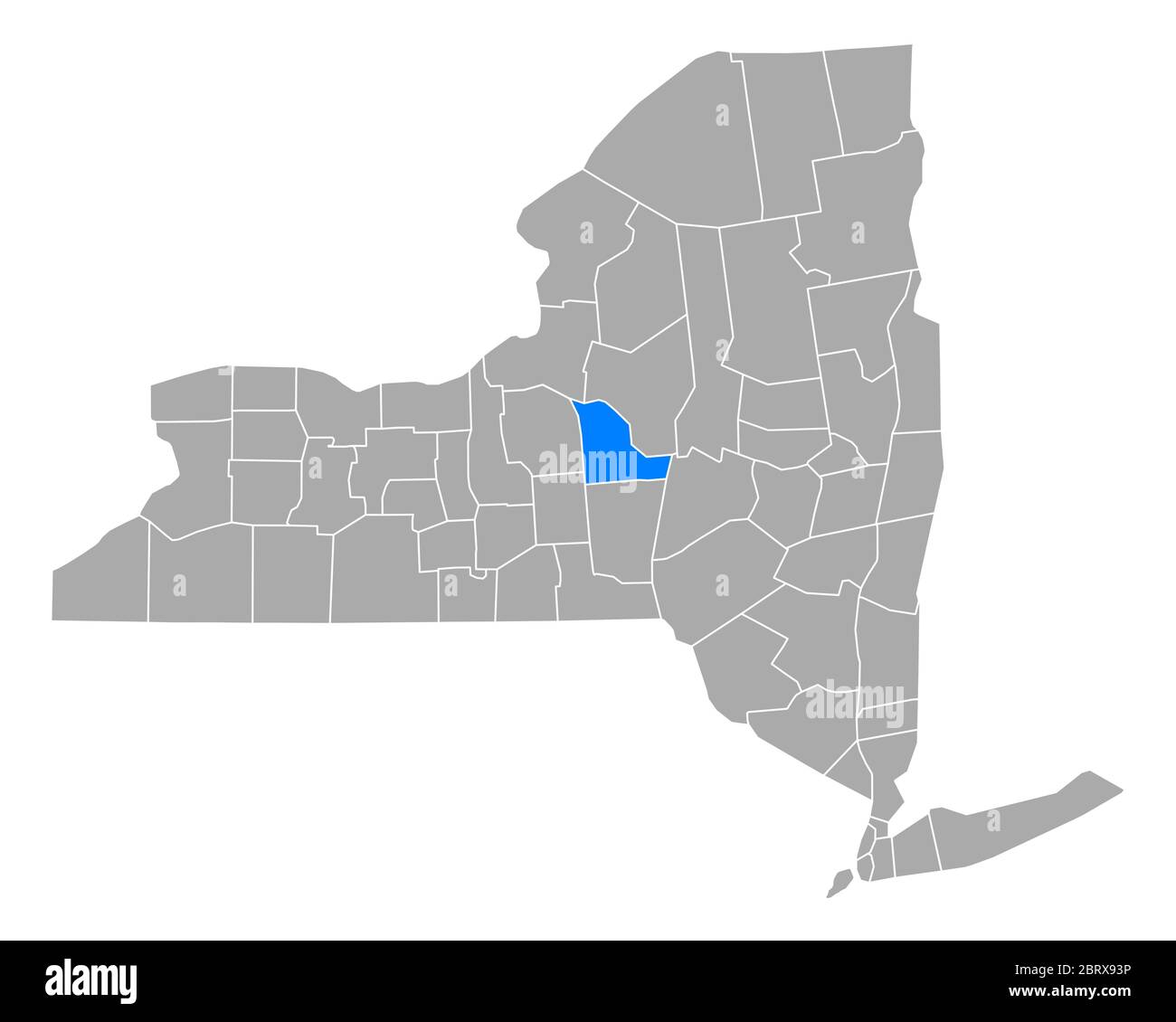 Map of Madison in New York Stock Photo - Alamy