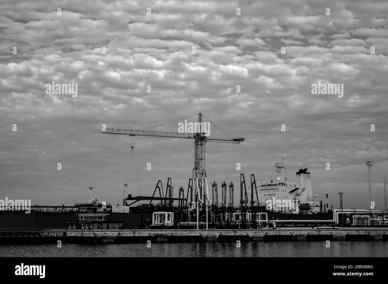 Crude Oil Terminal. Oil terminal is industrial facility for storage of ...