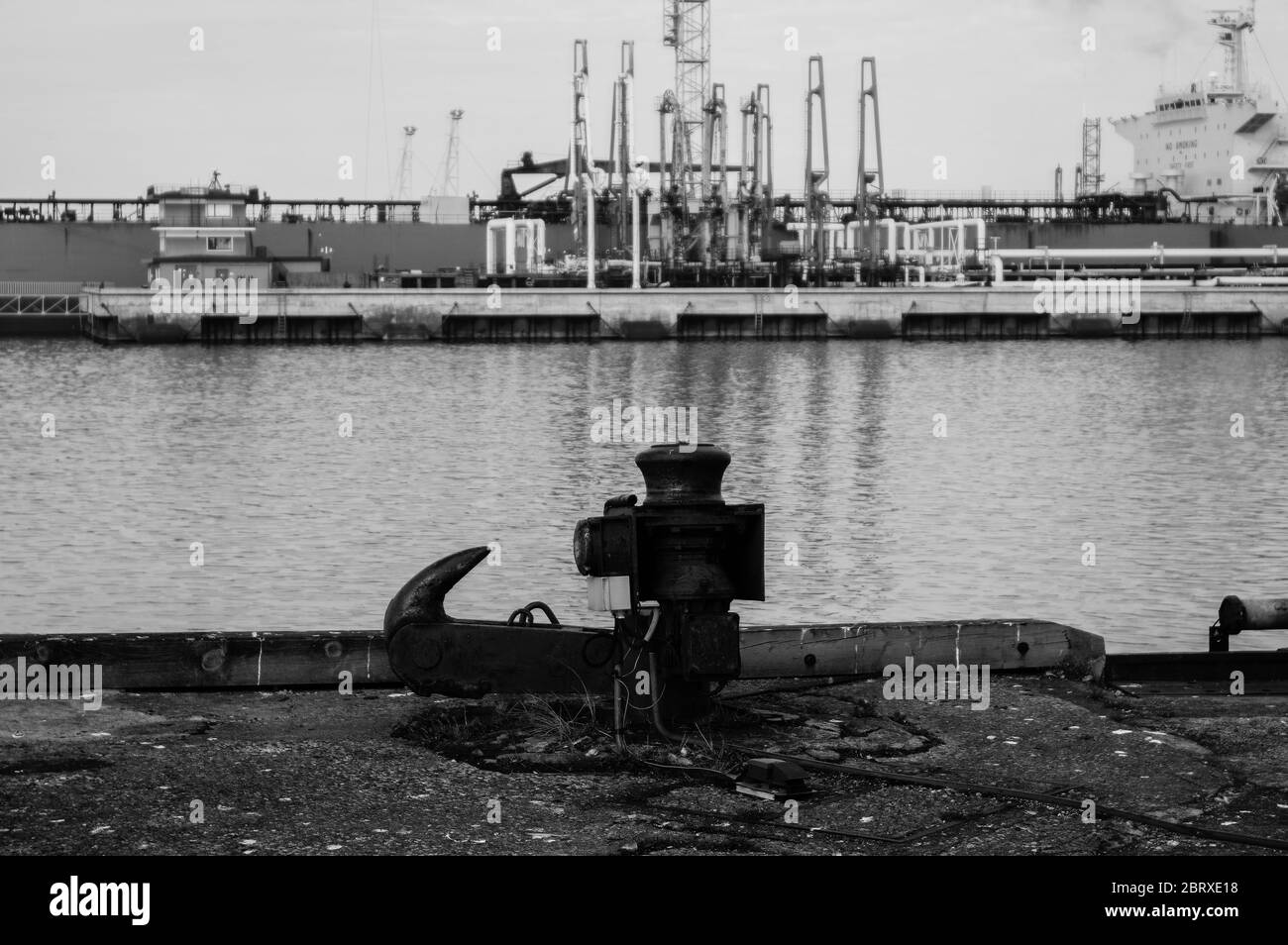 Crude Oil Terminal. Oil terminal is industrial facility for storage of ...