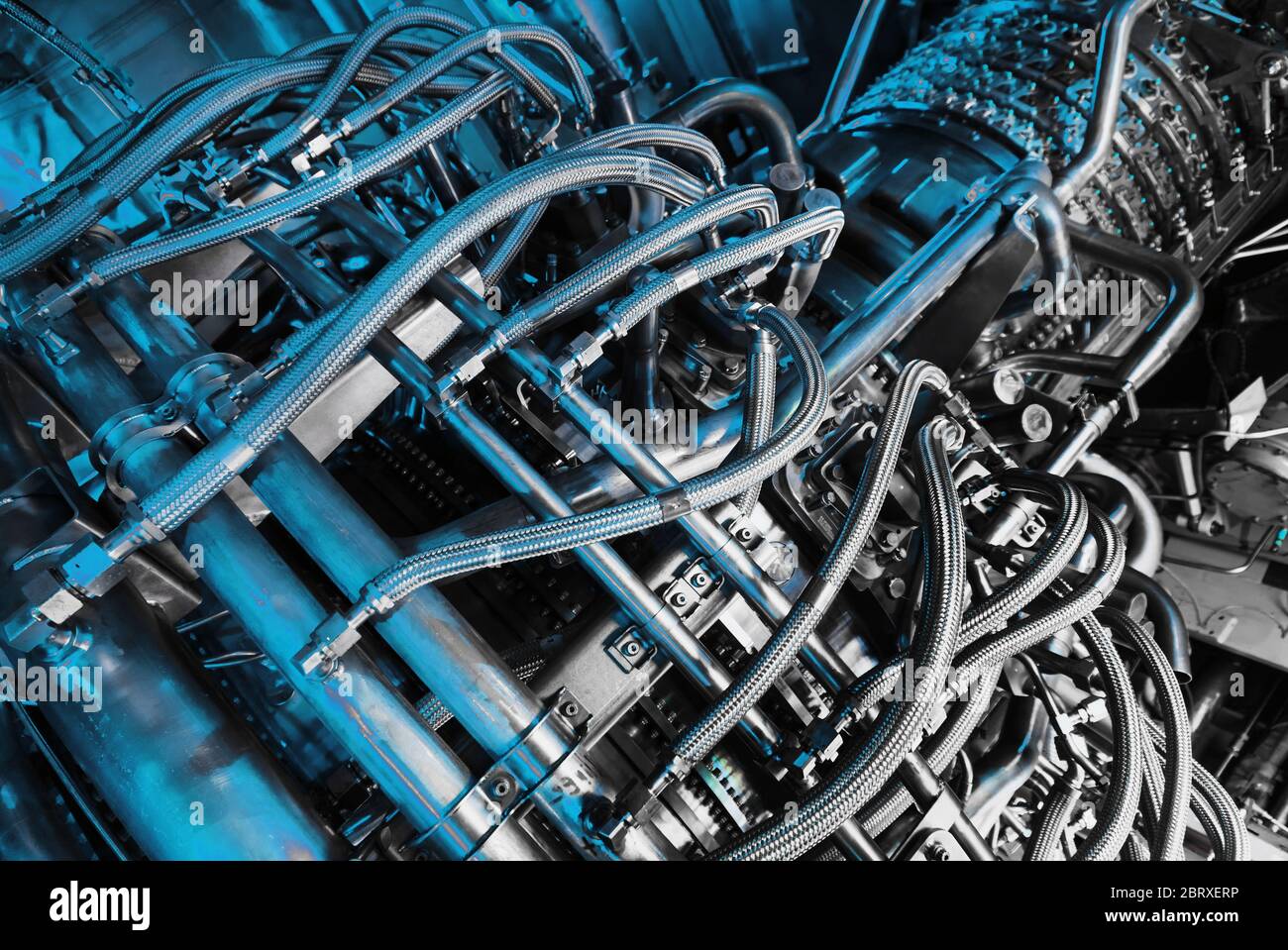 Gas turbine compressor for power generation on the offshore platform of ...