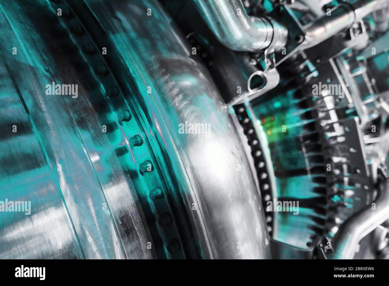 Gas turbine compressor for power generation on the offshore platform of ...