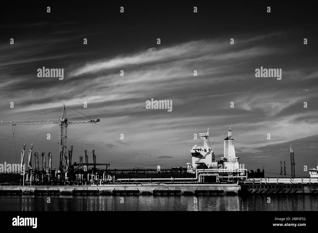 Crude Oil Terminal. Oil terminal is industrial facility for storage of ...
