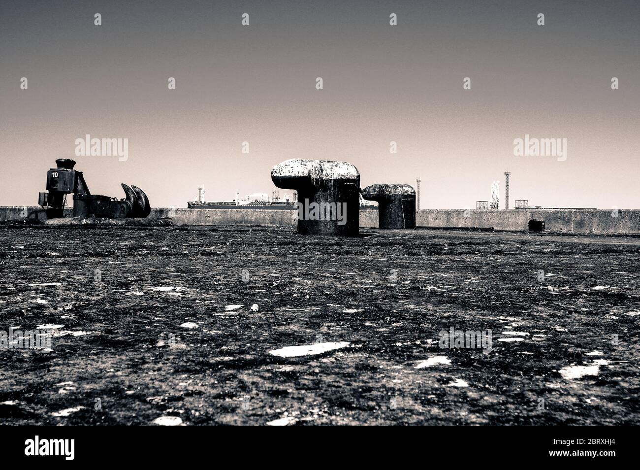 Crude Oil Terminal. Oil terminal is industrial facility for storage of ...