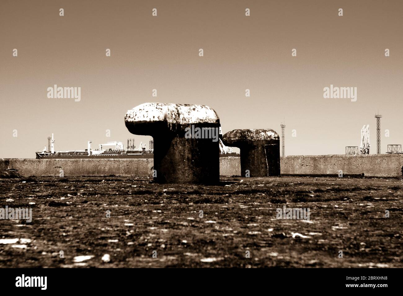 Crude Oil Terminal. Oil terminal is industrial facility for storage of ...