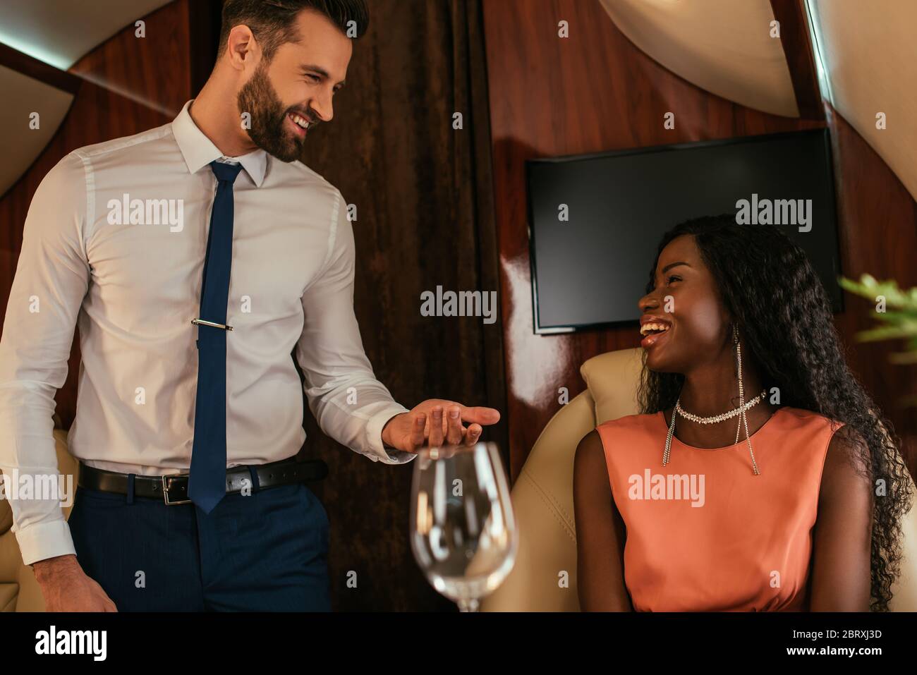 Steward plane hi-res stock photography and images - Alamy