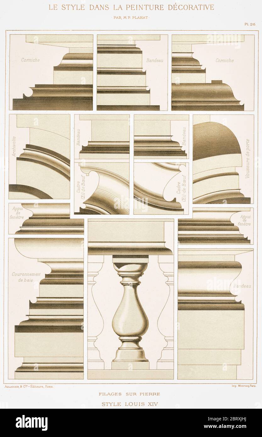 Louis xiv style architecture hi-res stock photography and images - Alamy