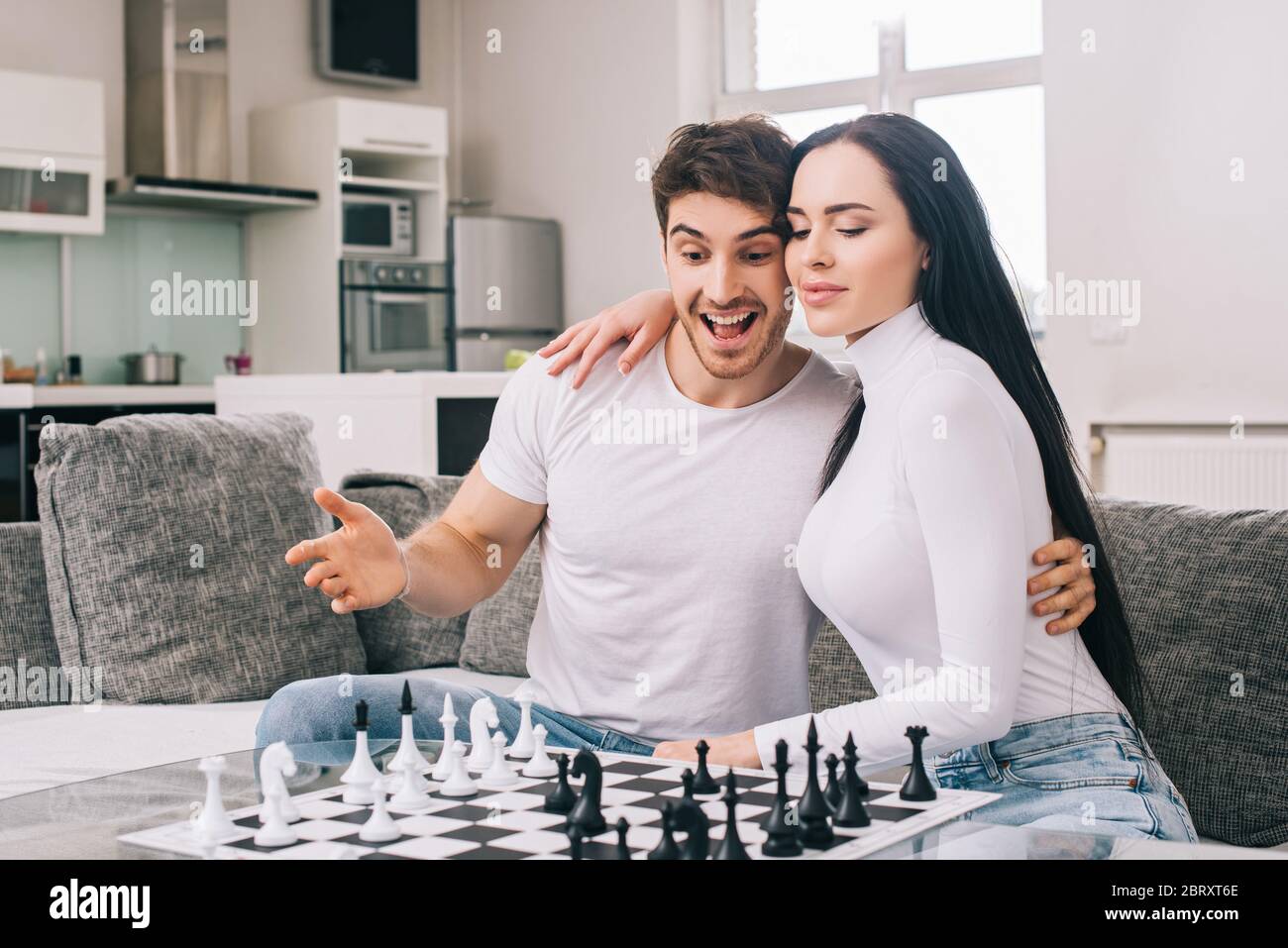 Girl playing chess competition hi-res stock photography and images - Alamy