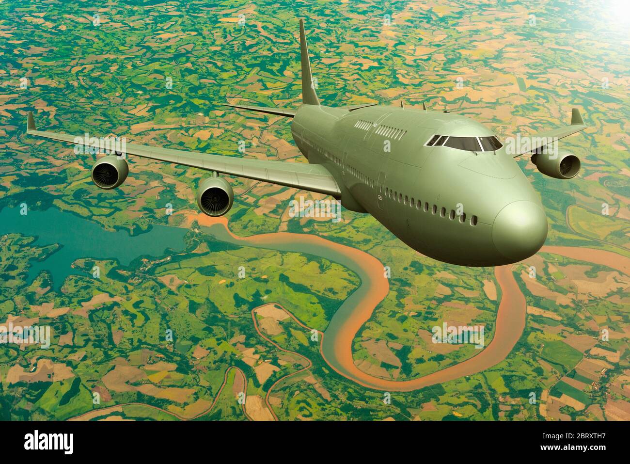Airplane air airborne hi-res stock photography and images - Alamy