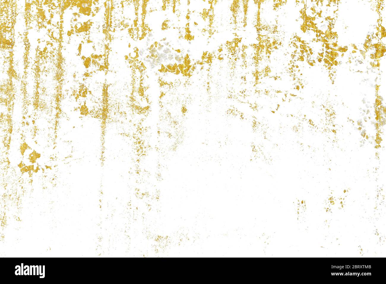 Gold splashes Texture. Brush stroke design element. Grunge golden ...
