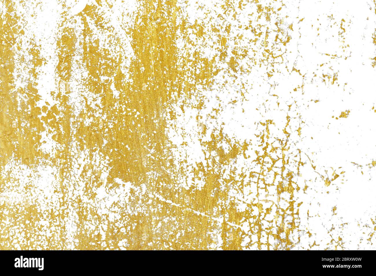 Gold splashes Texture. Brush stroke design element. Grunge golden ...