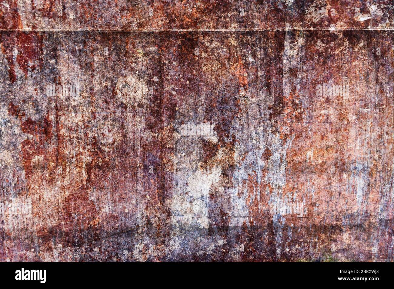 Rust on steel plate. Rusty metal Texture for decoration and industrial ...