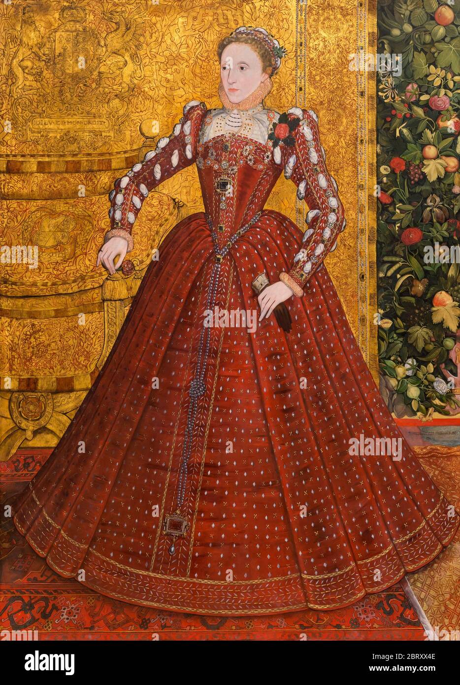 Portrait of Elizabeth I, 1560's Stock Photo - Alamy