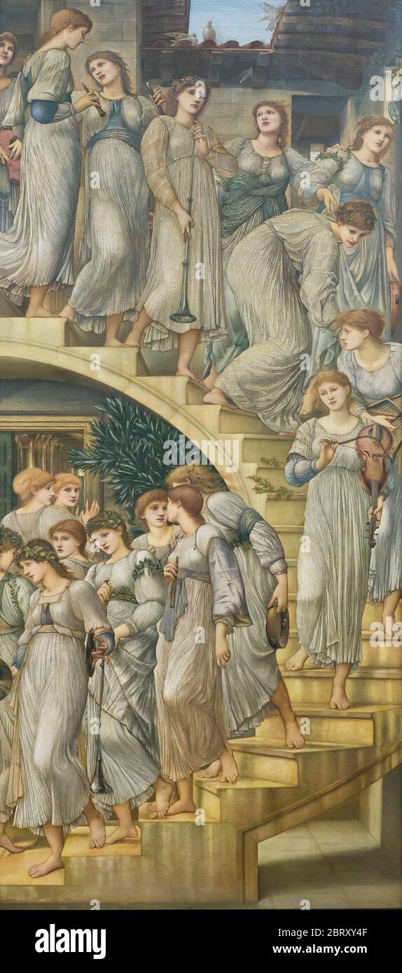 Golden stairs hi-res stock photography and images - Alamy