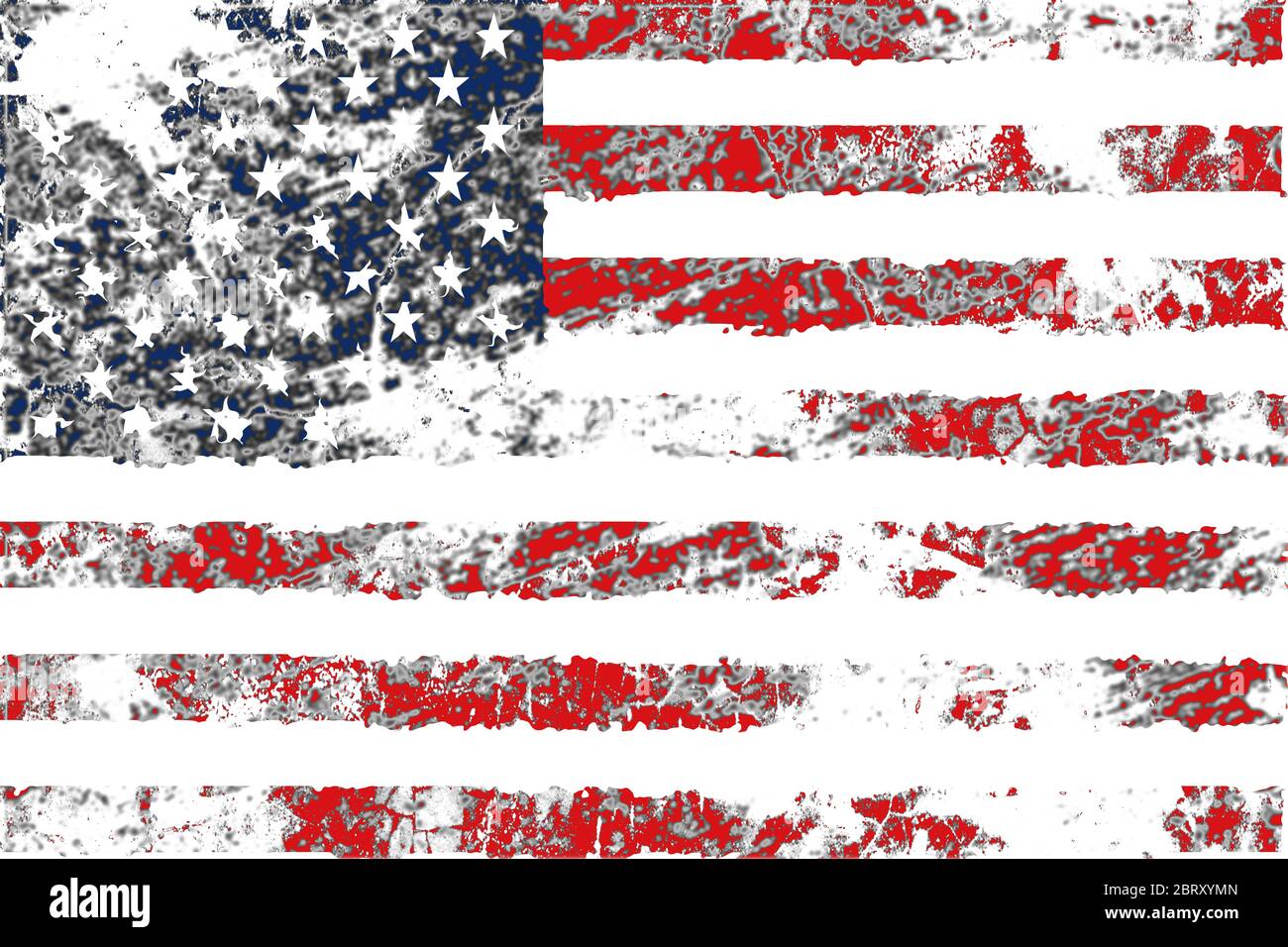 Grunge of American flag background Stock Photo - Alamy