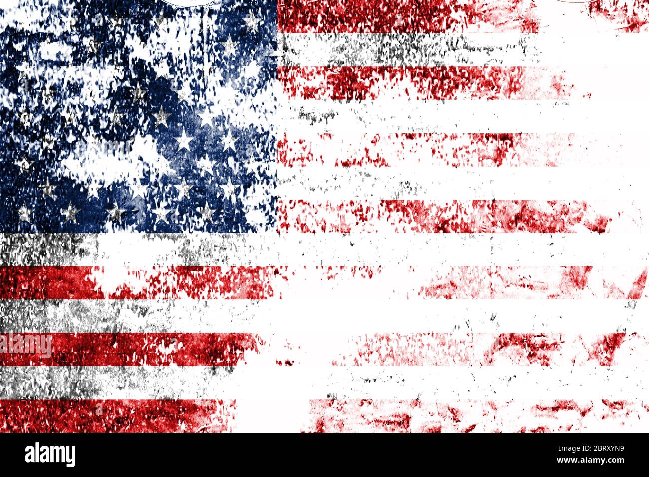 Grunge of American flag background Stock Photo - Alamy