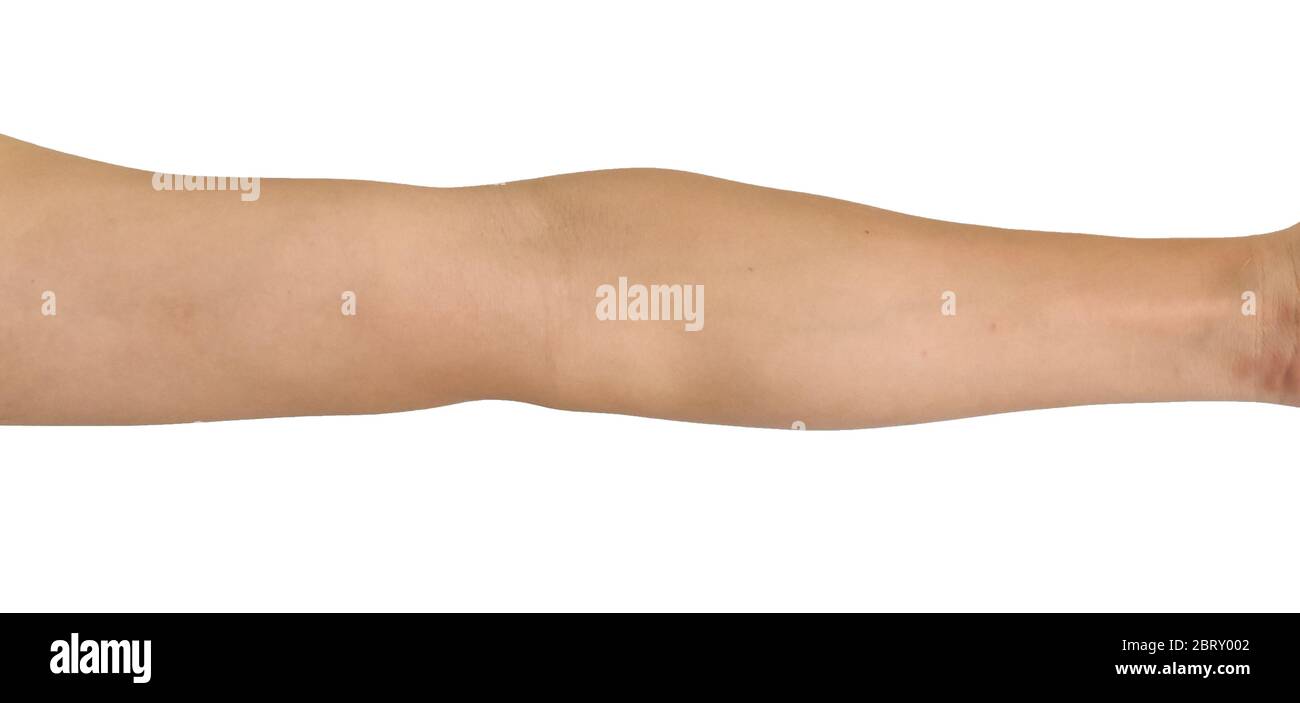Arms isolated on white background Stock Photo - Alamy