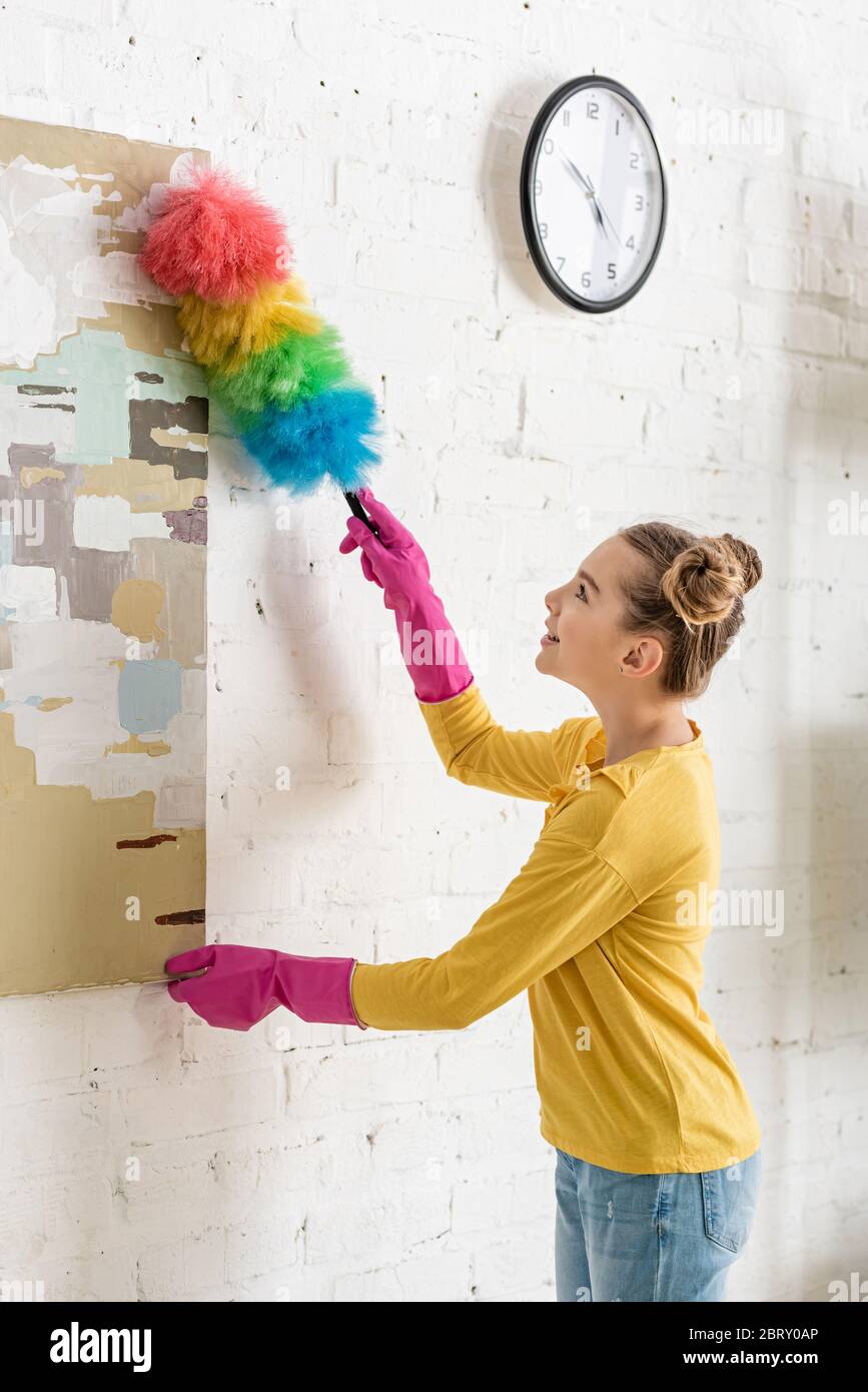 Feather Dusting Painting