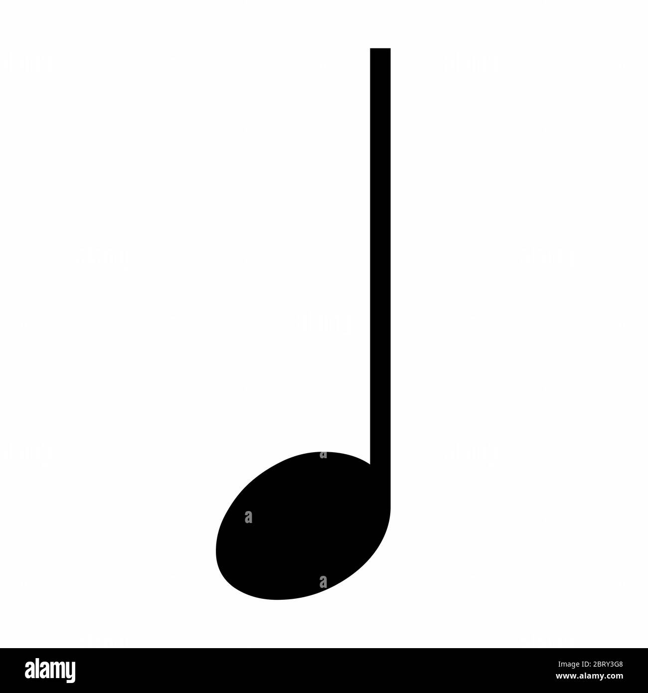 Quarter music note icon Stock Vector Image & Art - Alamy