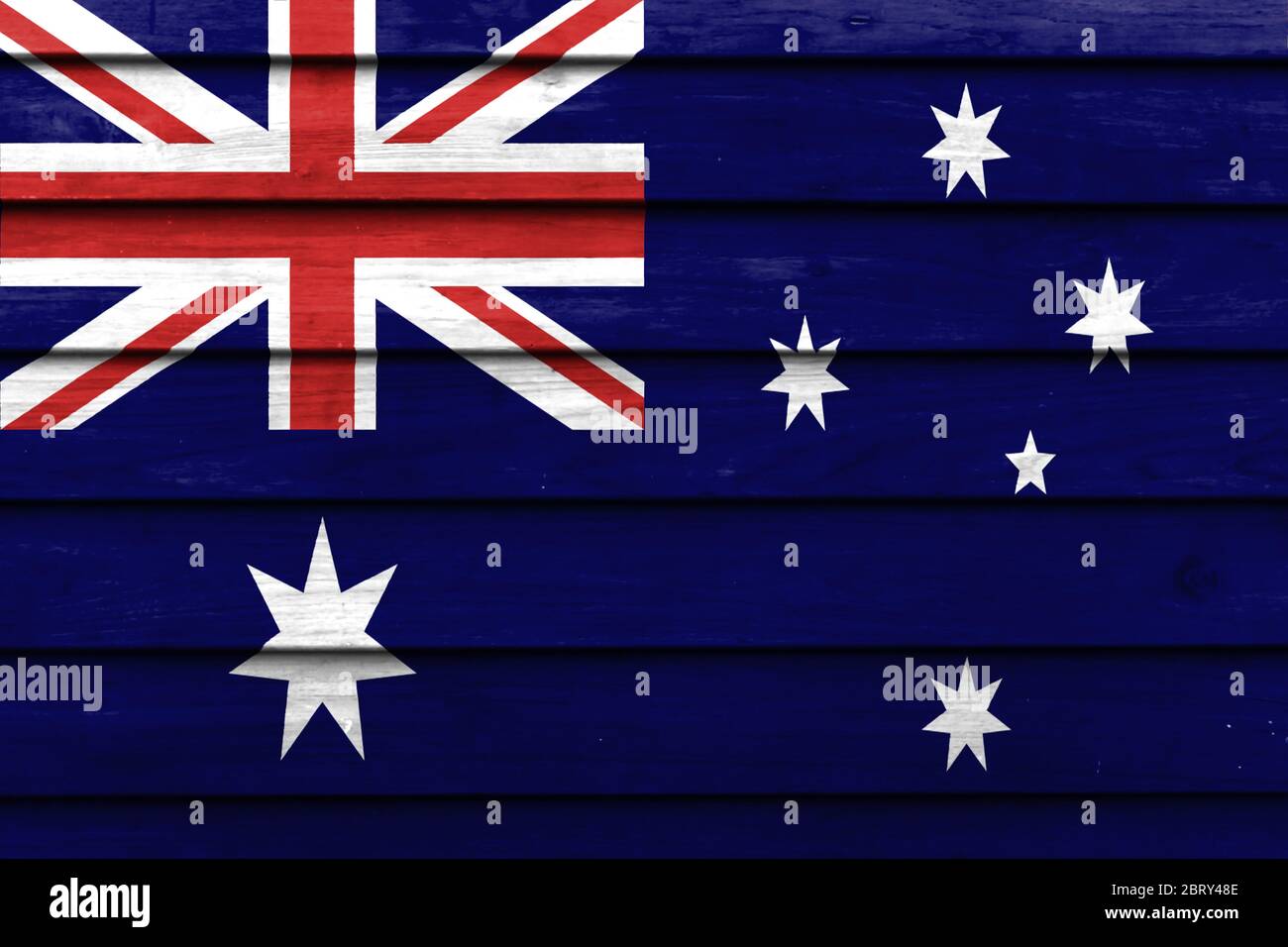 Australia national flag hi-res stock photography and images - Alamy