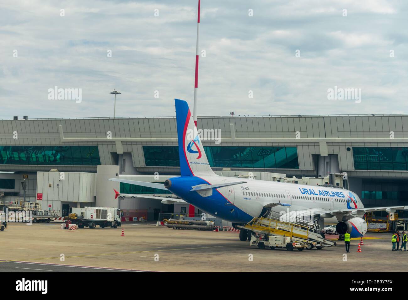 Planes of Different Airlines Stand At Rome, the Fiumicino International ...