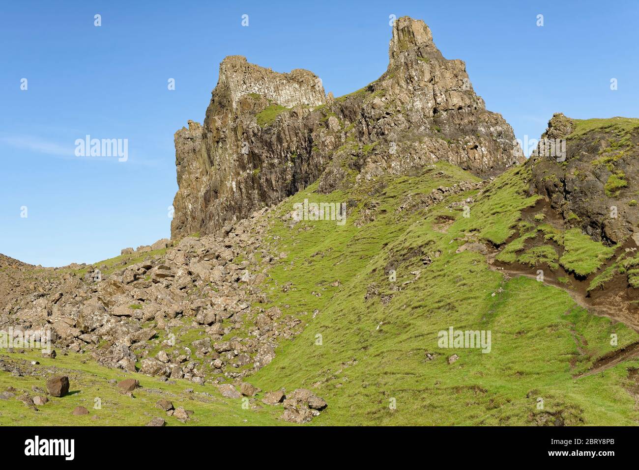 The Prison, Trotternish Ridge, Isle of Skye, Scotland, UK Stock Photo ...