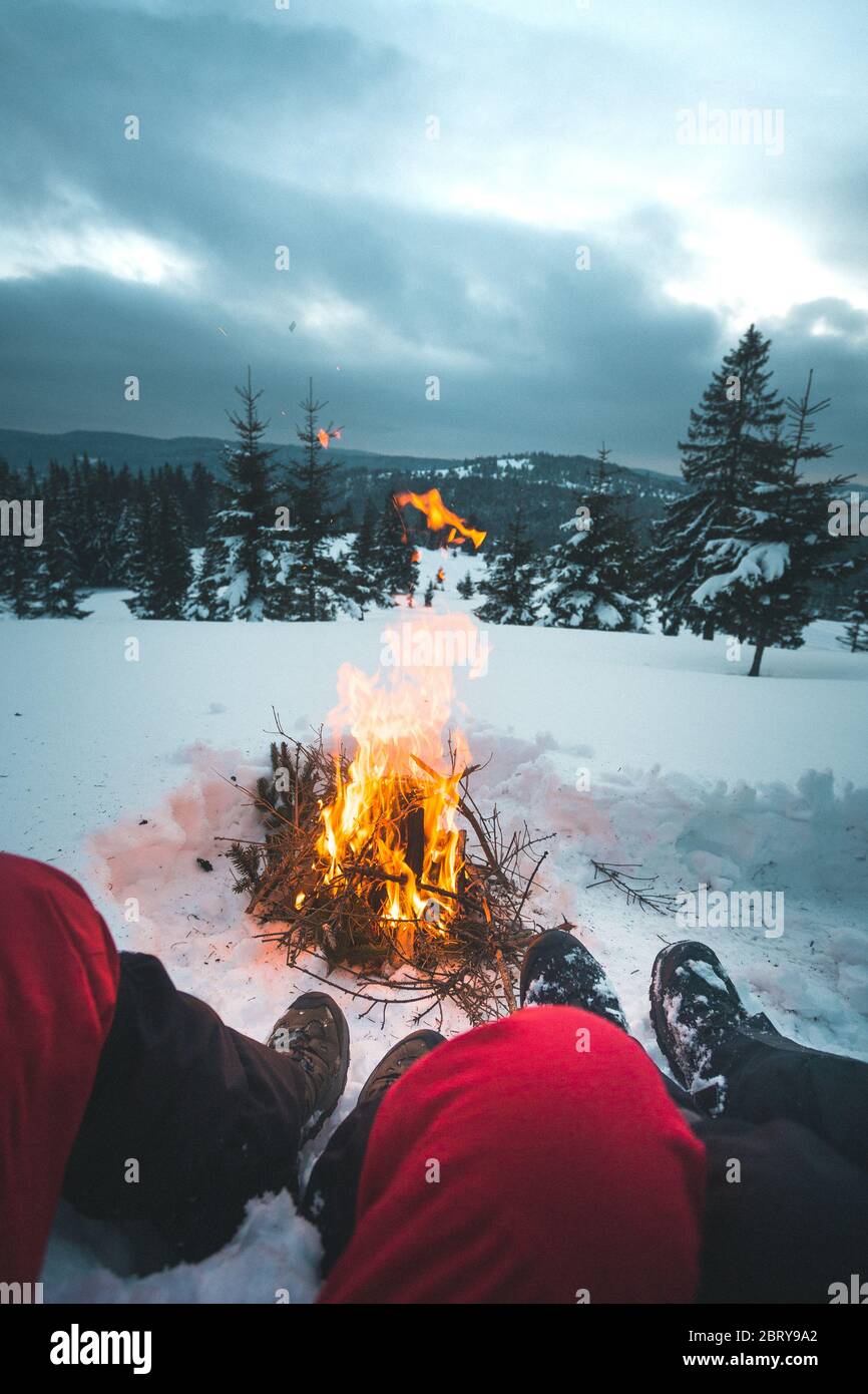 Campfire Winter
