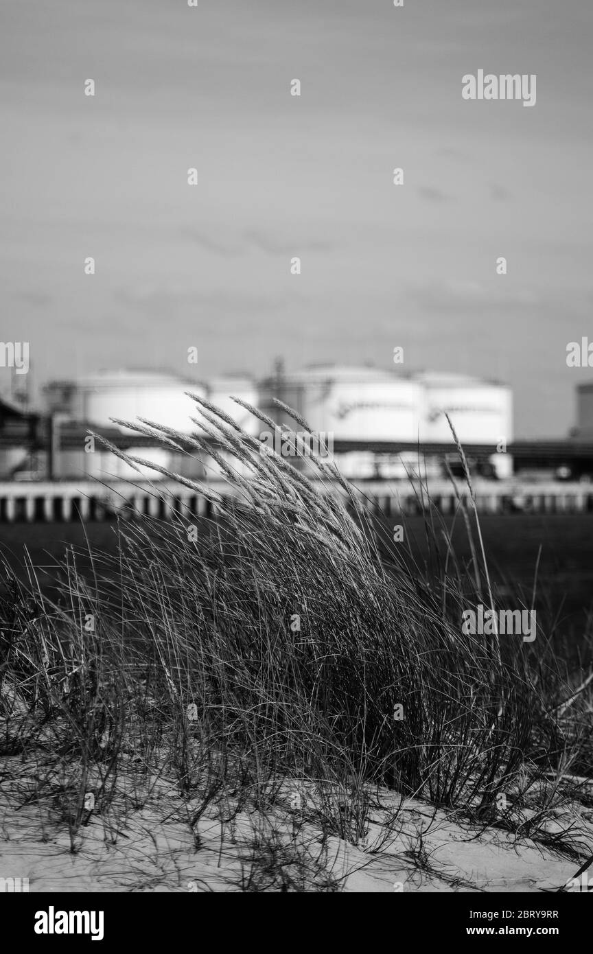Crude Oil Terminal. Oil terminal is industrial facility for storage of ...