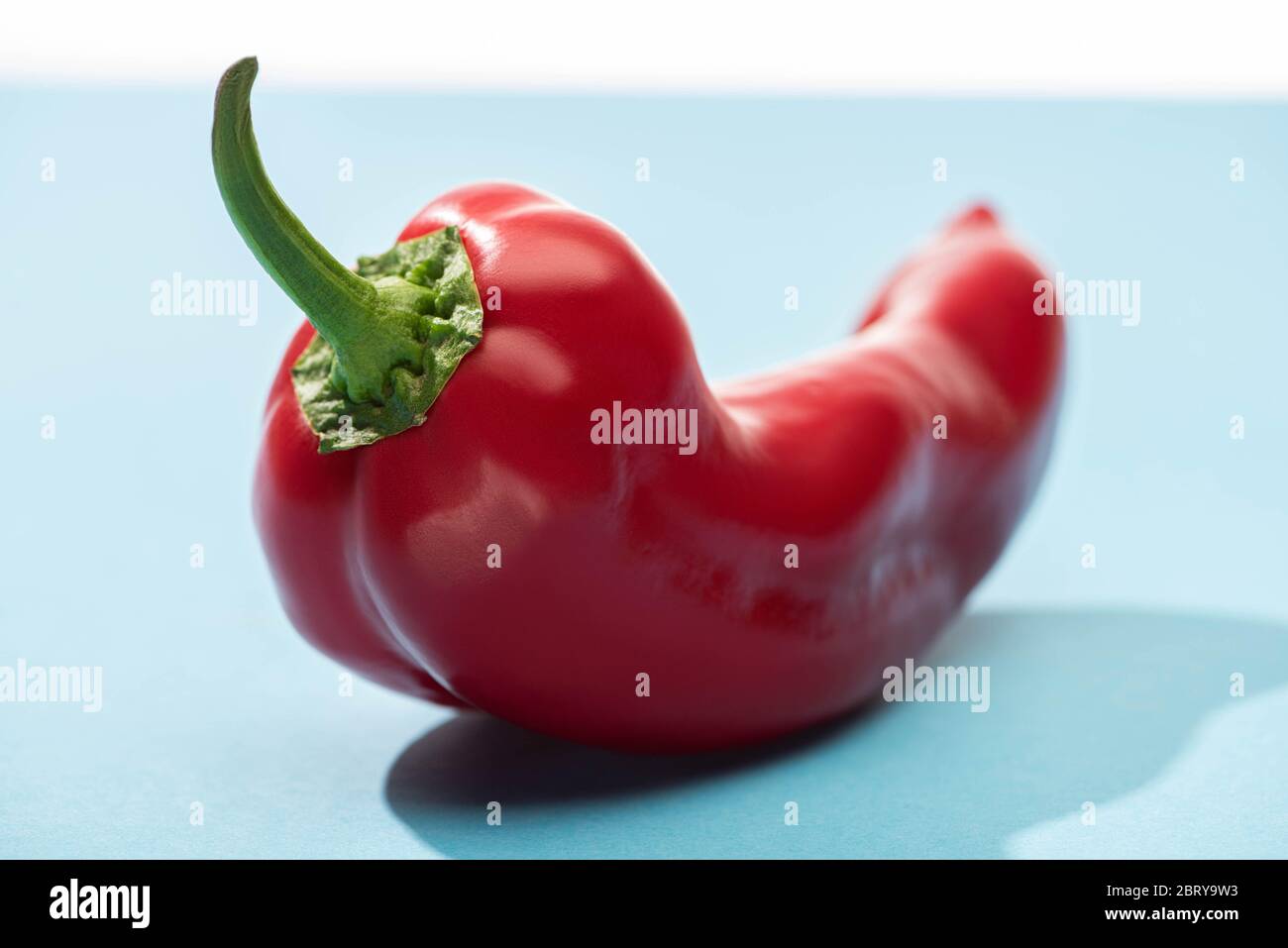 close up view of fresh red chili pepper Stock Photo - Alamy