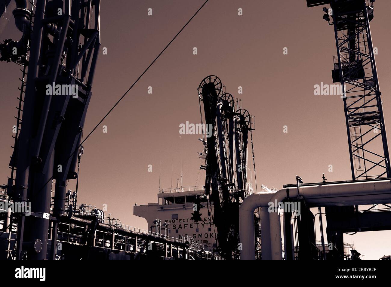 Crude Oil Terminal. Oil terminal is industrial facility for storage of ...