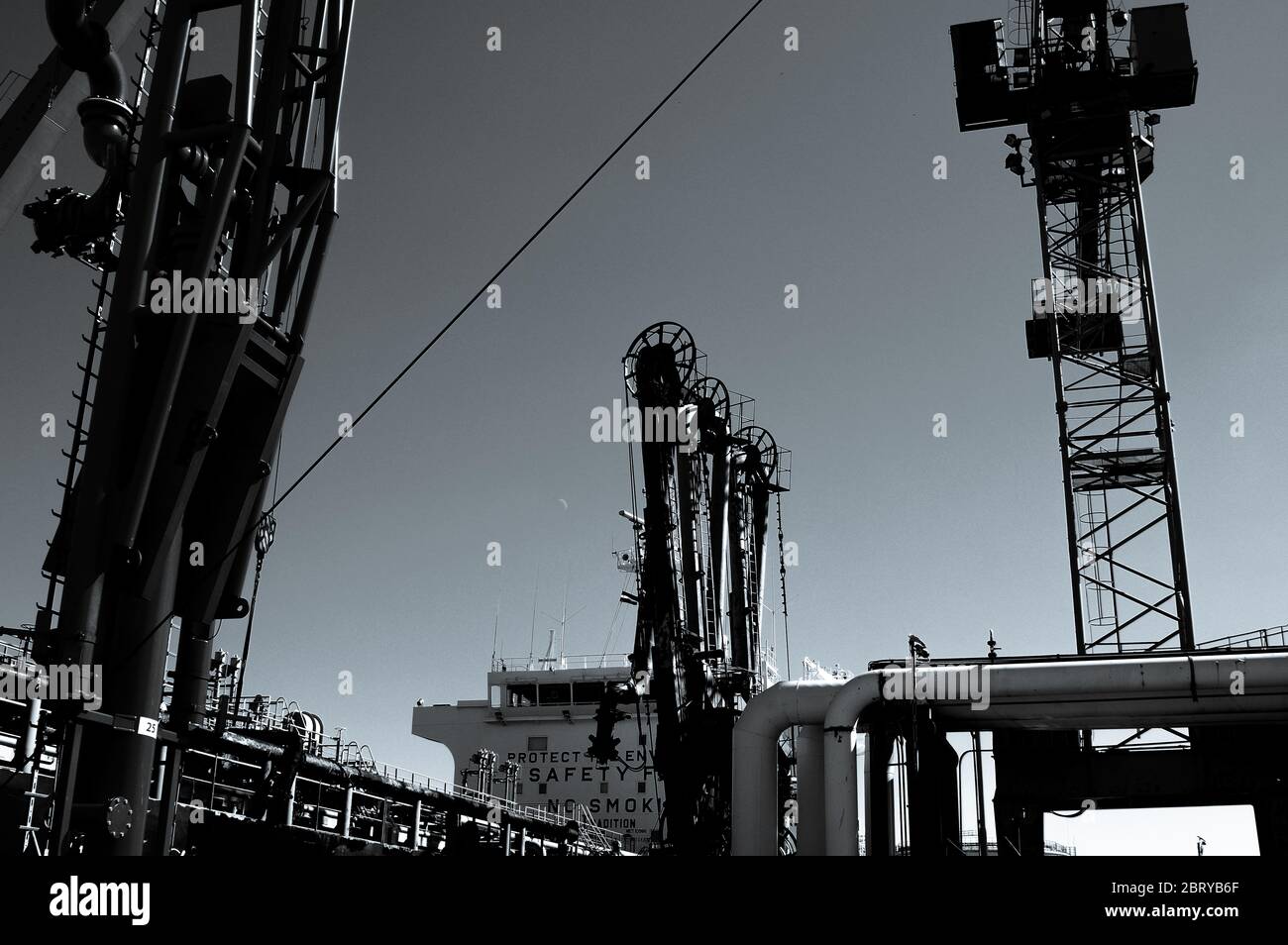 Crude Oil Terminal. Oil terminal is industrial facility for storage of ...