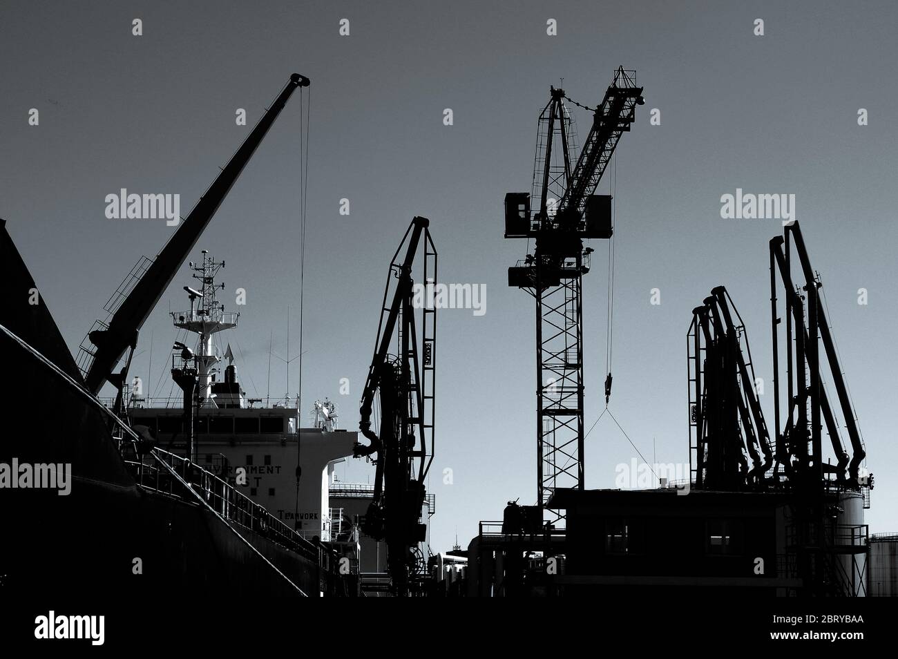 Crude Oil Terminal. Oil terminal is industrial facility for storage of ...