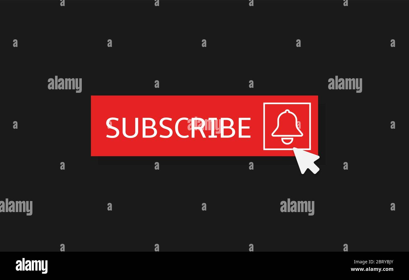 Subscribe vector banner Stock Vector Image & Art - Alamy