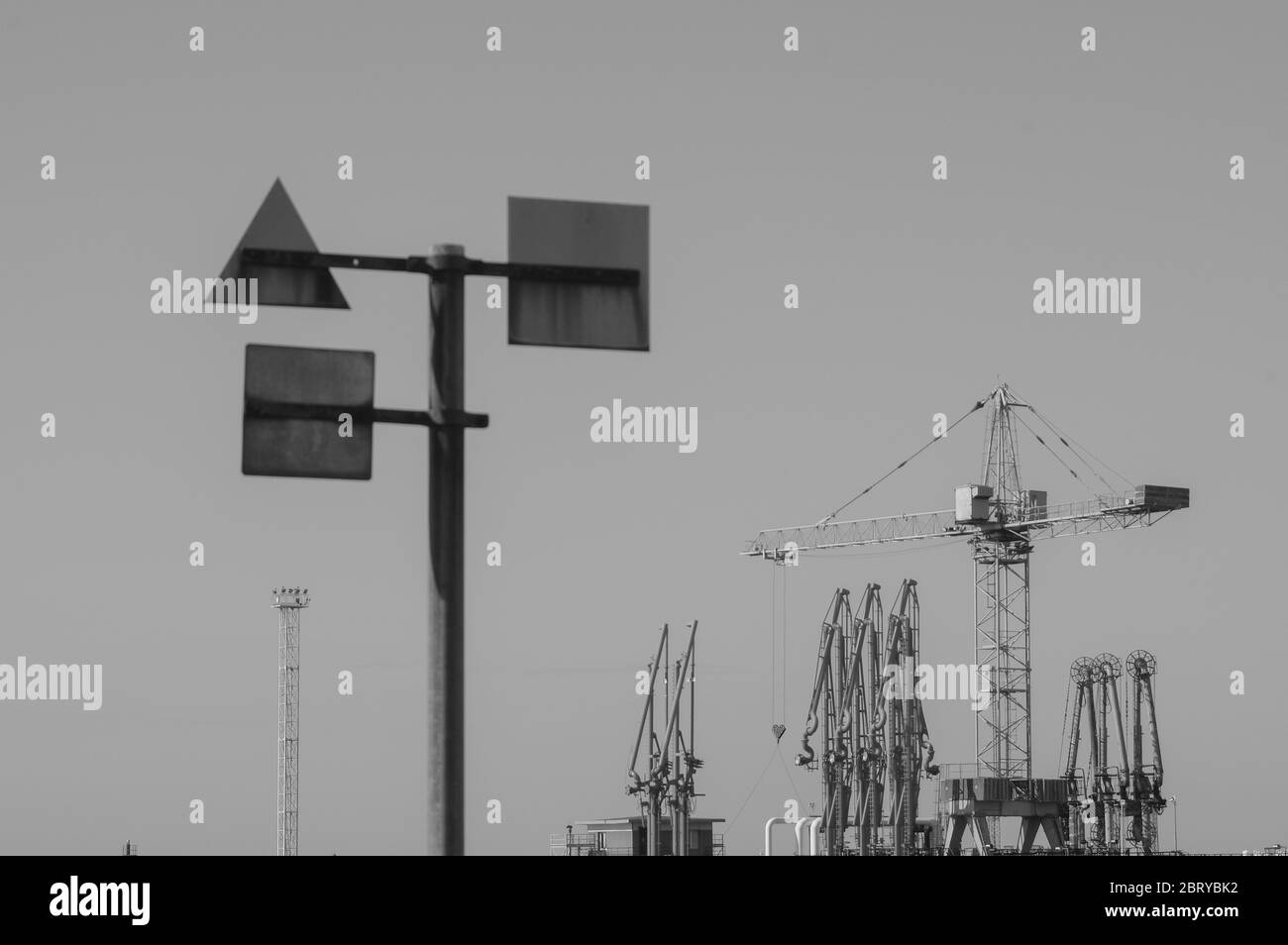 Crude Oil Terminal. Oil terminal is industrial facility for storage of ...