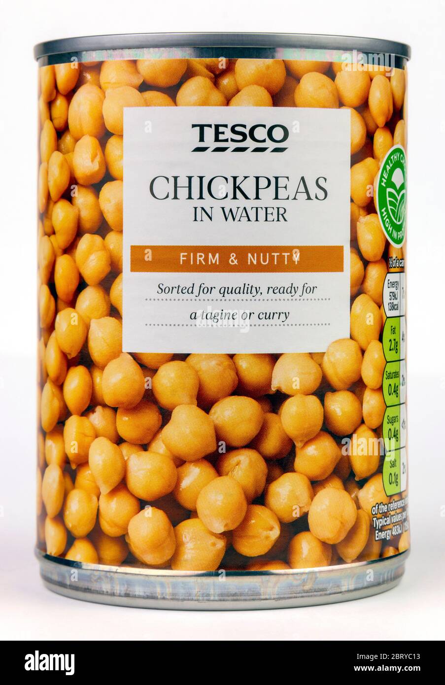 Coventry, West Midlands, UK - May 13, 2020: Tesco brand can of ...