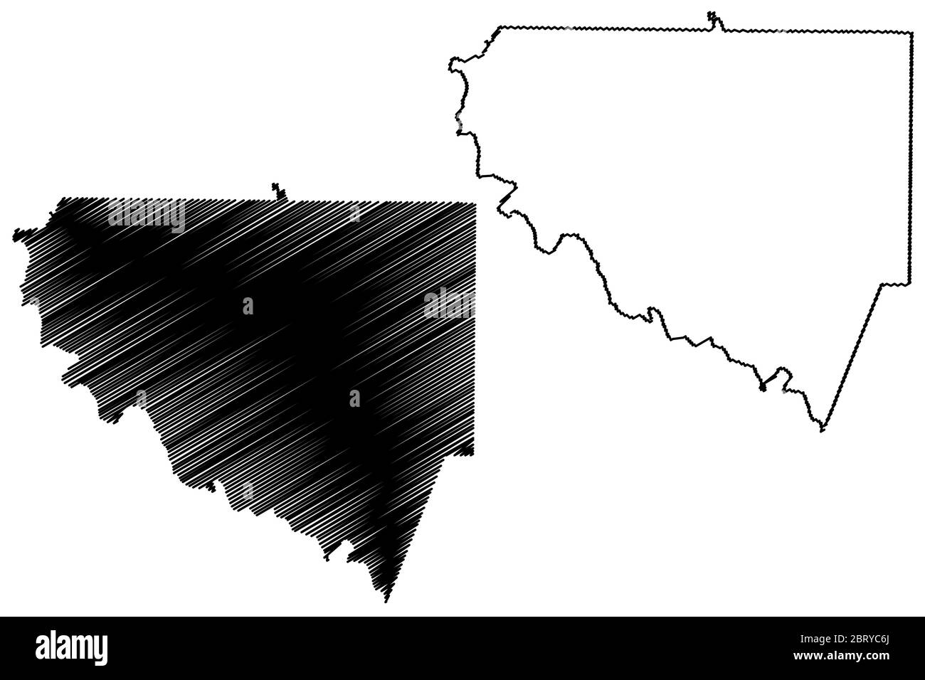 Map of upson hi-res stock photography and images - Alamy