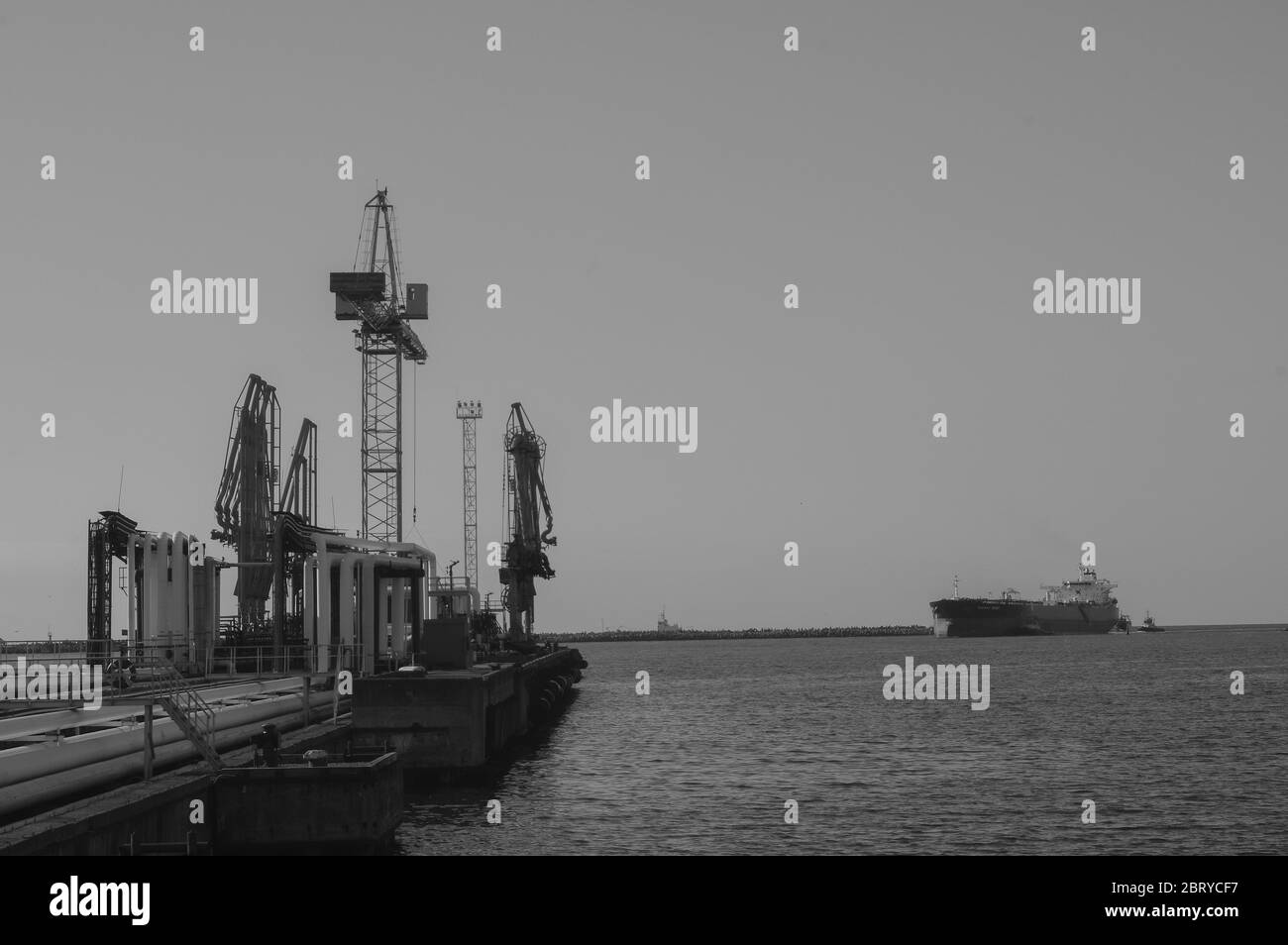 Crude Oil Terminal. Oil terminal is industrial facility for storage of ...